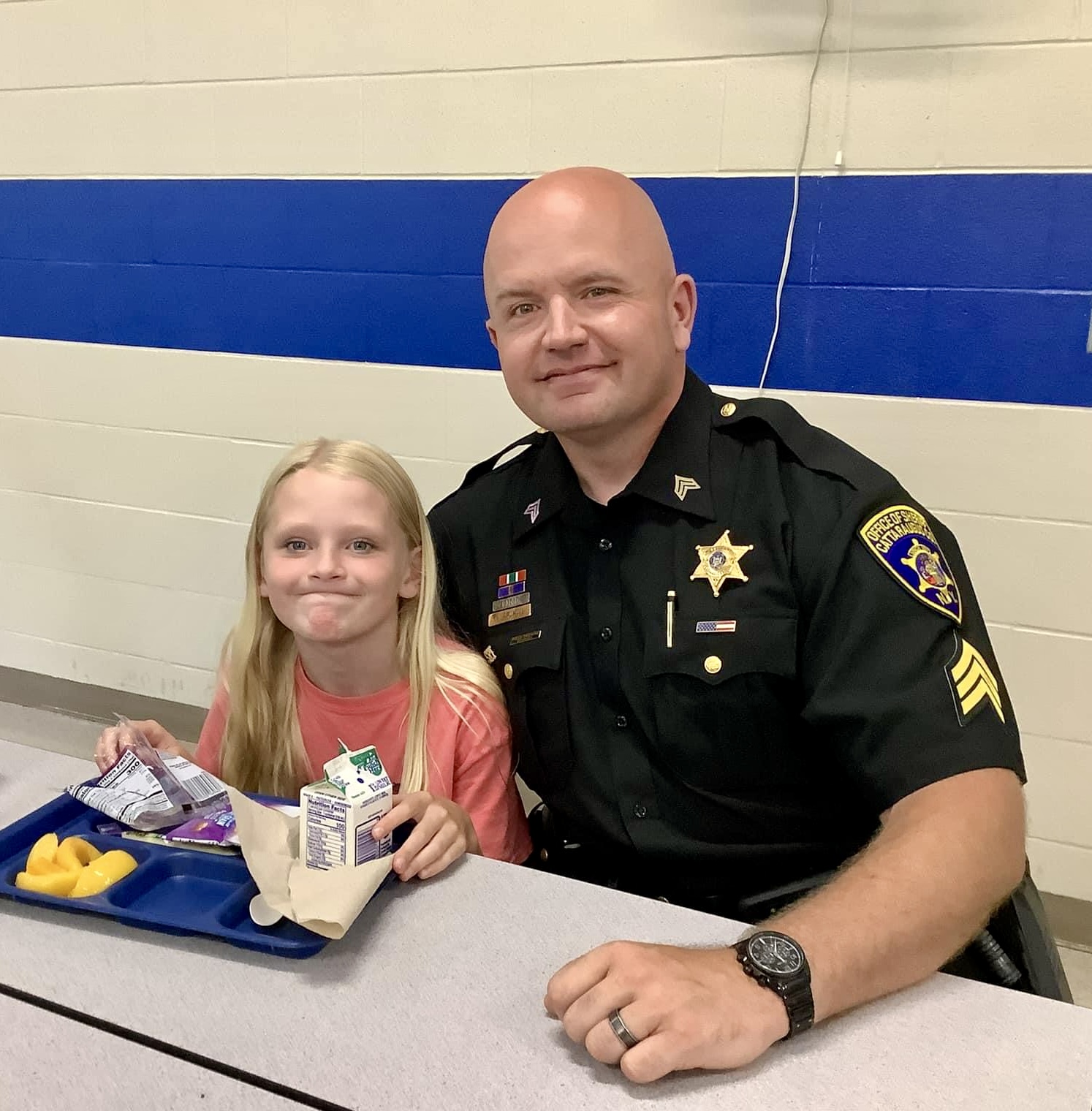Gowanda holds Lunch with a Cop event | News, Sports, Jobs - Observer Today